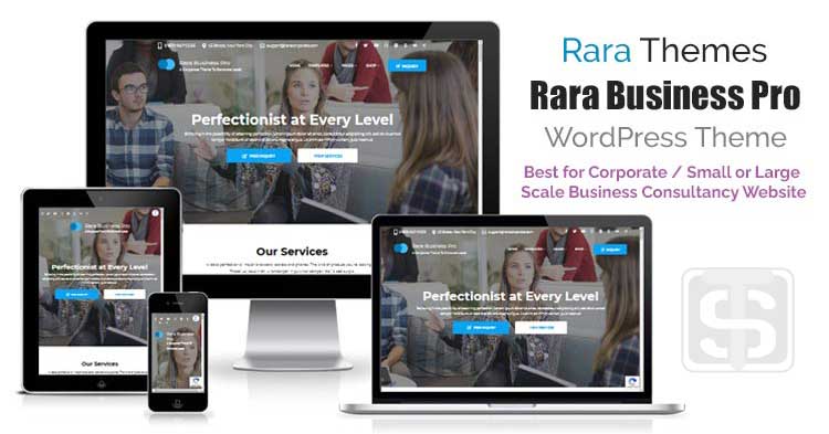 Rara Business Pro WordPress Theme