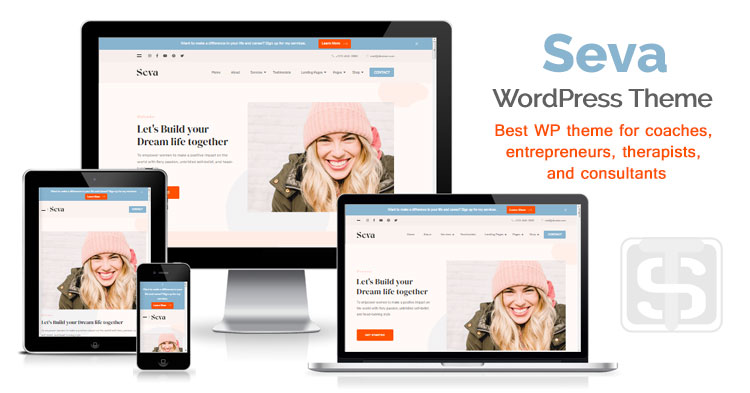 Seva Coaches Therapists WordPress Theme